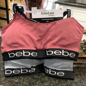 bebe | Intimates & Sleepwear | Set Of Two Bebe Sports Bras | Poshmark